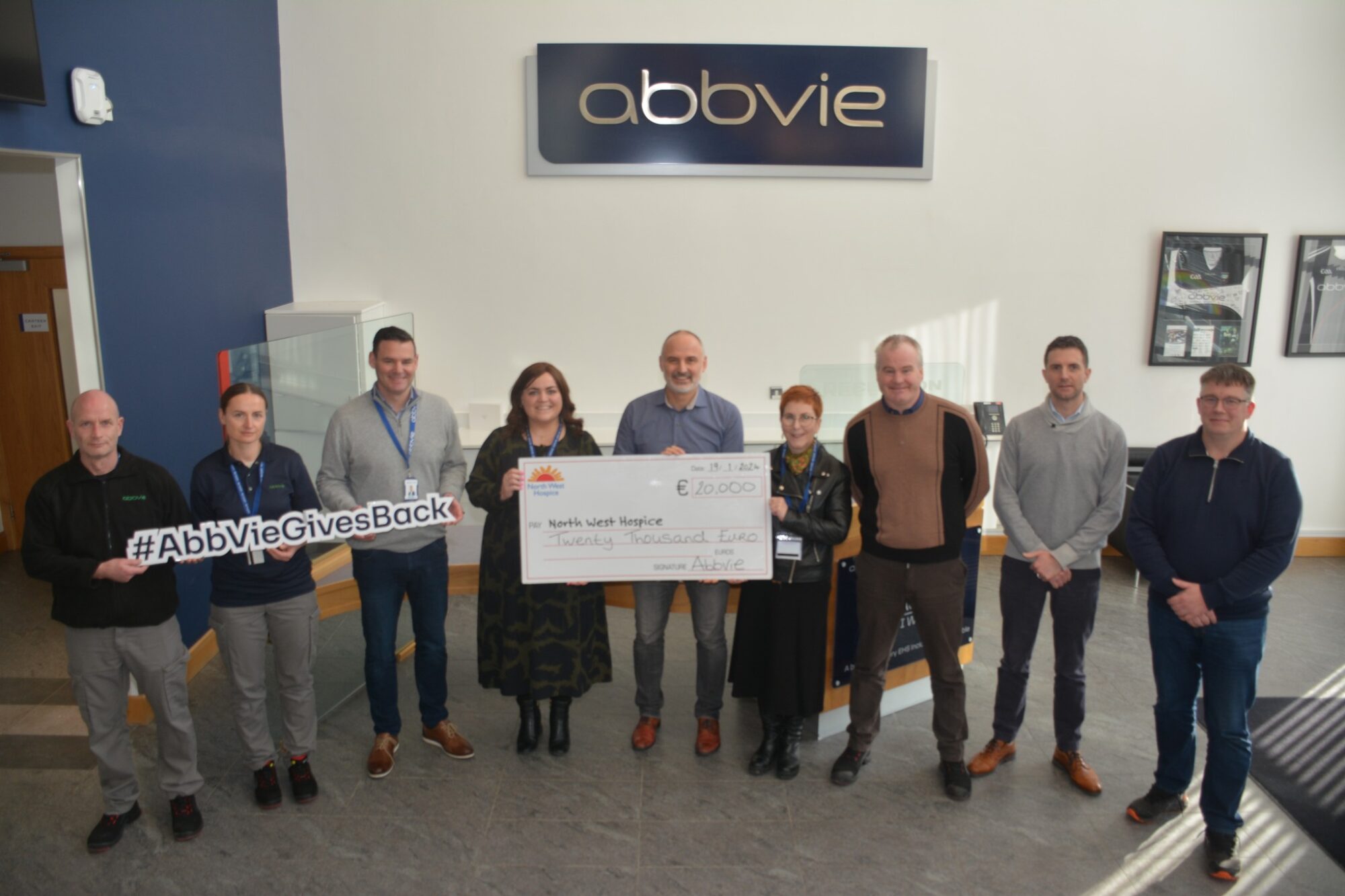 Abbvie supports North West Hospice - North West Hospice